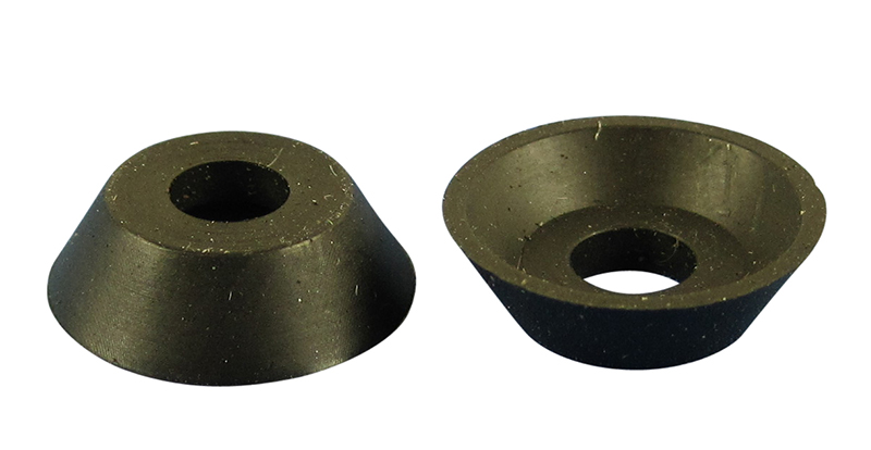 VacMotion USA product: 011504N - 15mm flat Natural Rubber suction cup