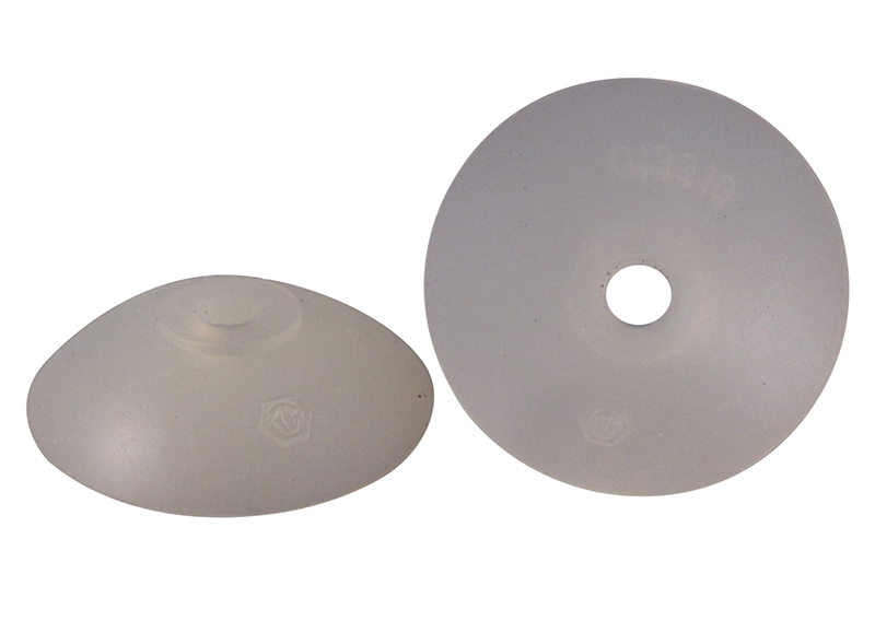 VacMotion USA product: 013510S - 35mm flat Silicone suction cup