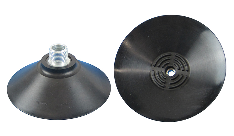 VacMotion USA product: 0810050B - 100mm flat BENZ rubber suction cup ...