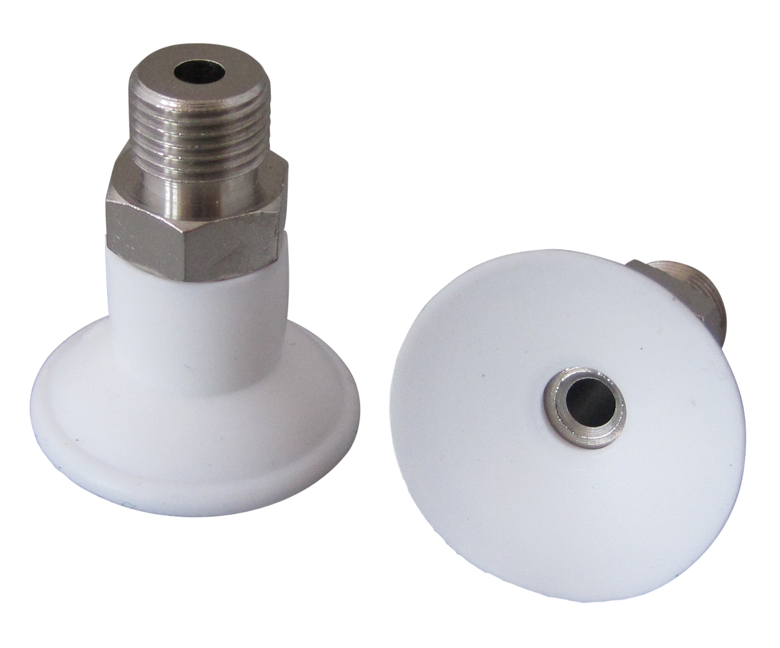 VacMotion USA product: 082515S - 25mm flat Silicone suction cup with G1 ...