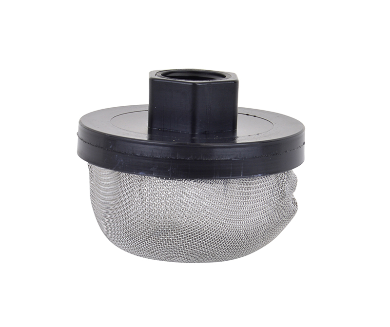 VacMotion USA product: 20445 - 3/8 FNPT Nylon suction line strainer, 40 ...
