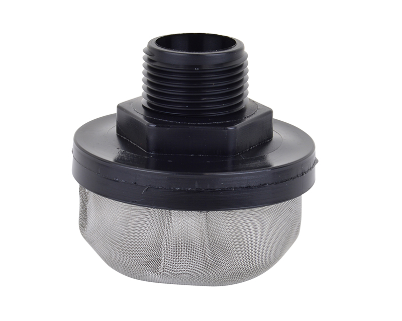 VacMotion USA product: 20485 - 3/4 MNPT Nylon suction line strainer, 60 ...