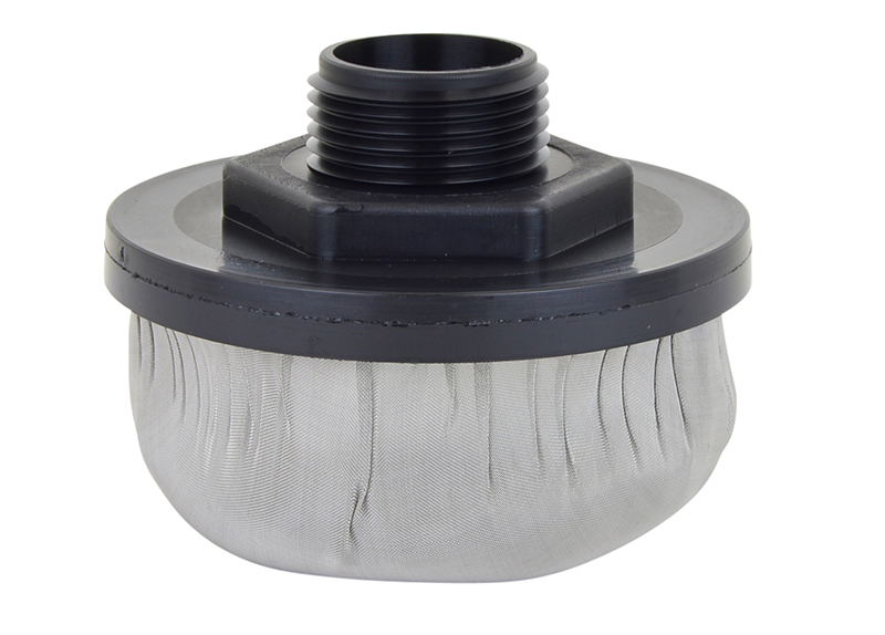 VacMotion USA product: 20502 - 1 MNPT Nylon suction line strainer, 100 mesh