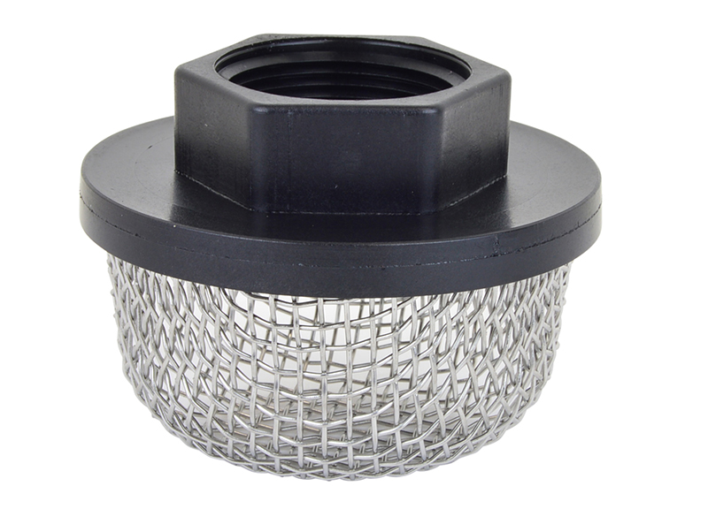 VacMotion USA product: 20504 - 1-1/4 FNPT Nylon suction line strainer ...