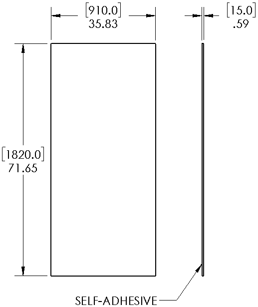 VacMotion USA product: LGS15OF - Foam rubber sheet, orange Geranium ...
