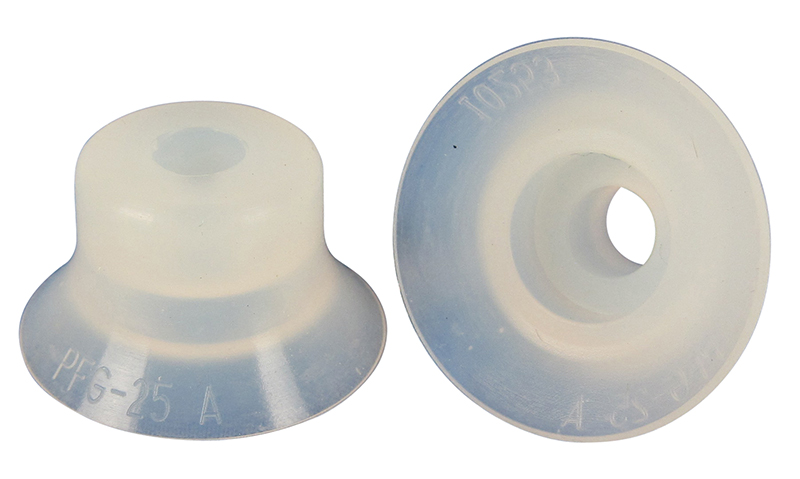 VacMotion USA product: PA25-SIT - 25mm flat FDA Silicone suction cup