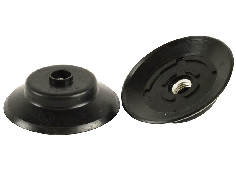 VacMotion USA product: PA60-NBR - 60mm flat NBR suction cup with cleats ...
