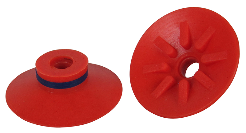 VacMotion USA product: PF30-SIR - 32mm flat Silicone suction cup with ...