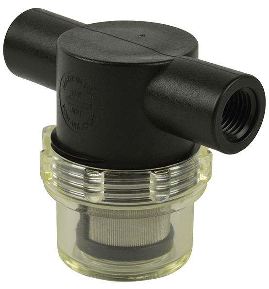 VacMotion USA product: PVF.25-40M - Vacuum filter, 1/4 female NPT with ...