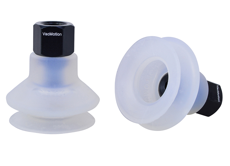 VacMotion USA product: SB33-SIT-G18F - 33mm single bellows FDA Silicone ...
