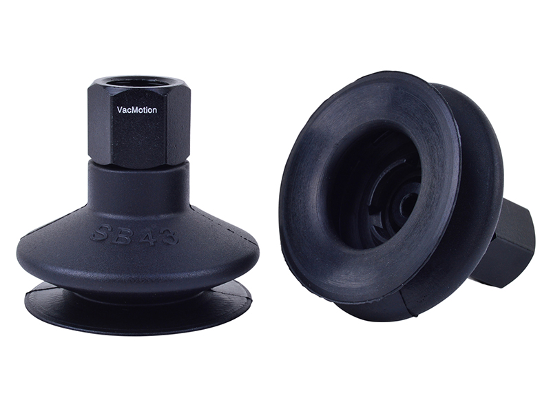 VacMotion USA product: SB43-NBR-G14F - 43mm single bellows NBR suction ...
