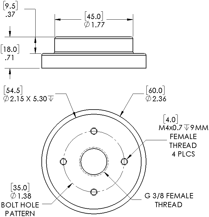 VacMotion USA product: PSB75-NBR-G38F - 75mm single bellows NBR suction ...