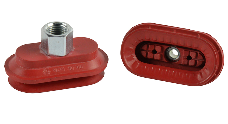 VacMotion USA product: VES3060B - 30mm x 60mm oval bellows BENZ rubber ...